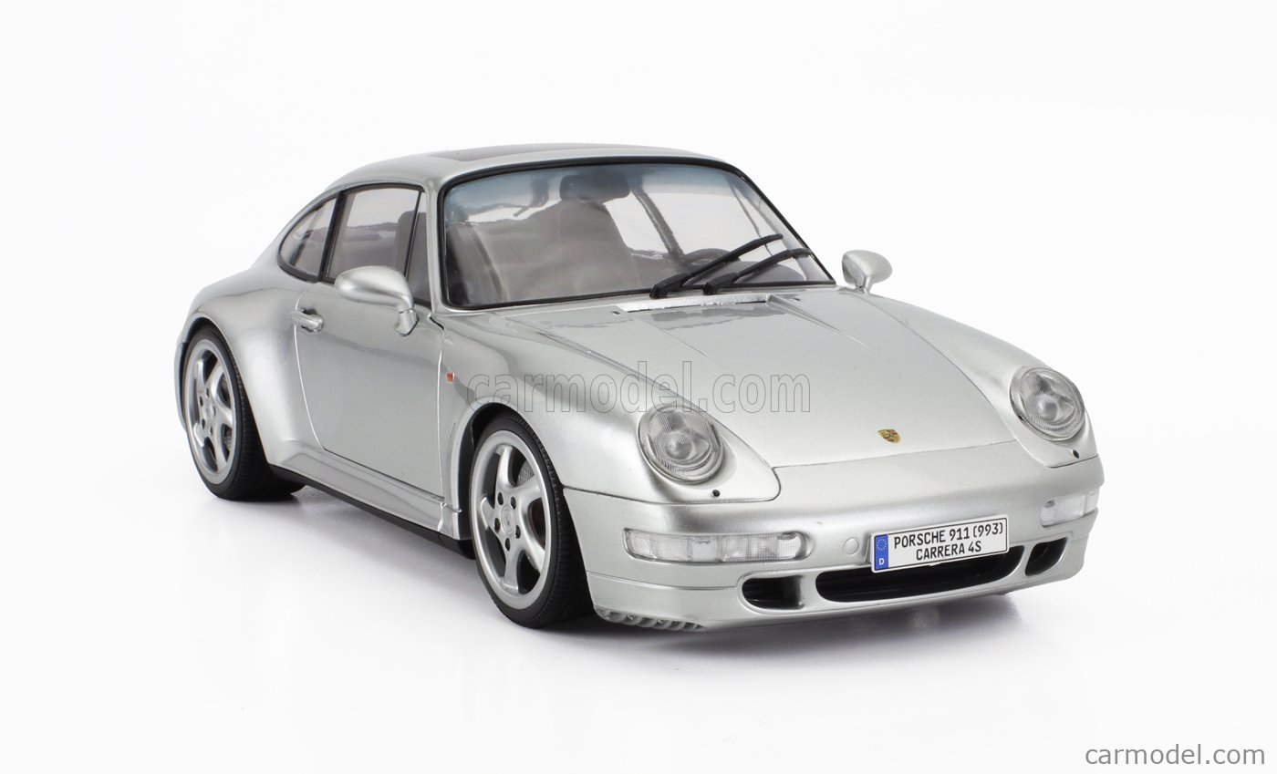 SOLIDO 1810103 Scale 1/18 | PORSCHE 911 993 4S COUPE 1996 SILVER