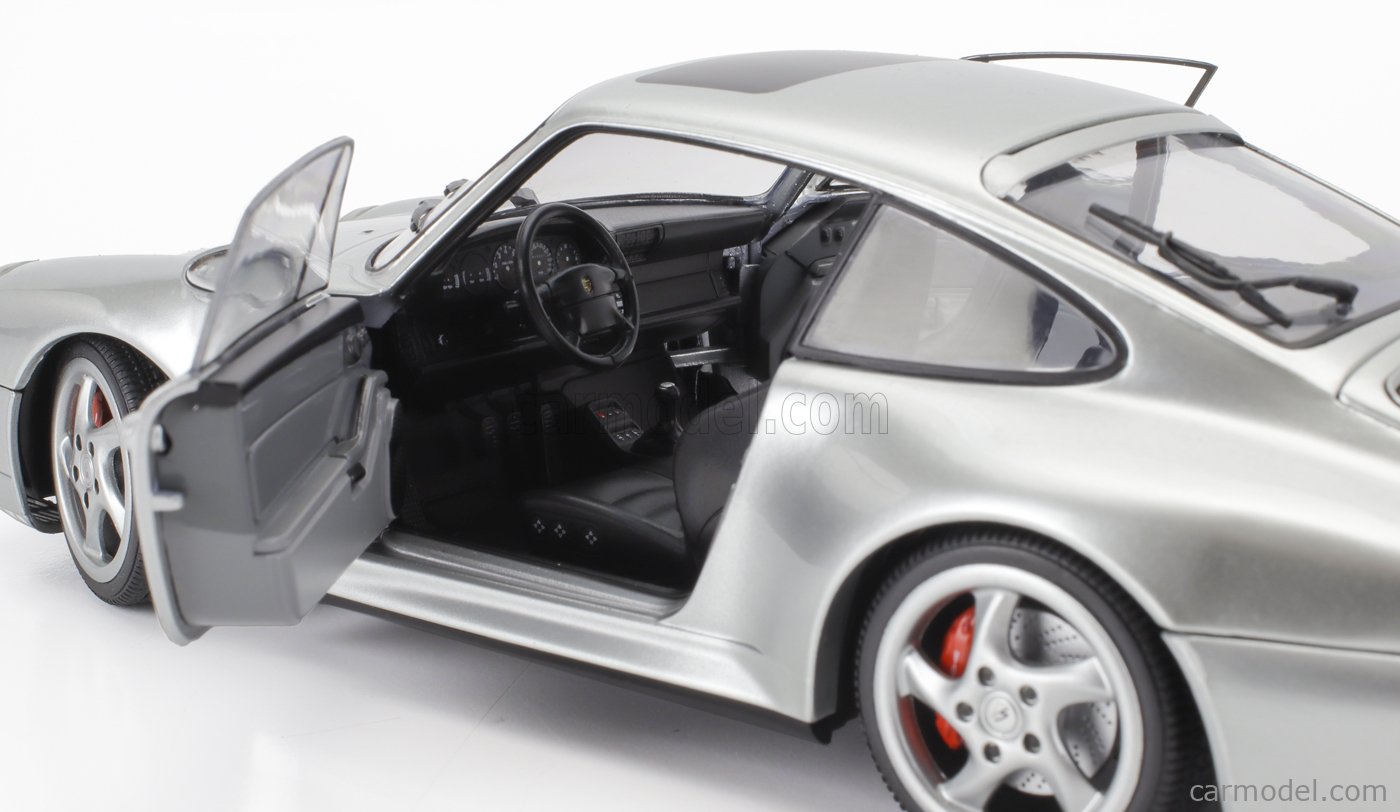 SOLIDO 1810103 Escala 1/18 | PORSCHE 911 993 4S COUPE 1996 SILVER