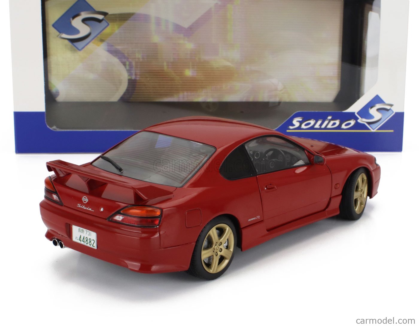 SOLIDO 1812202 Scala 1/18 | NISSAN SILVIA (S15) COUPE SPEC-R AERO 1999 RED