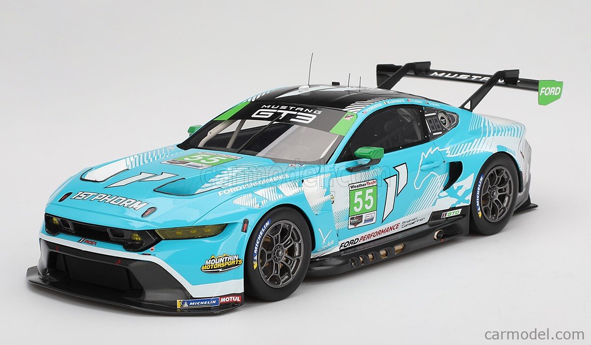 TRUESCALE TS0604 Scale 1/18 | FORD USA MUSTANG GT3 5.4L V8 TEAM PROTON ...