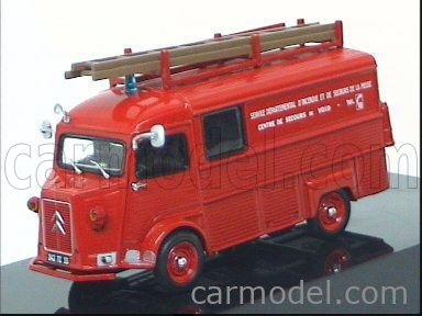 NOREV 154539 Scale 1/43 | CITROEN HY VAN FIRE ENGINE RED