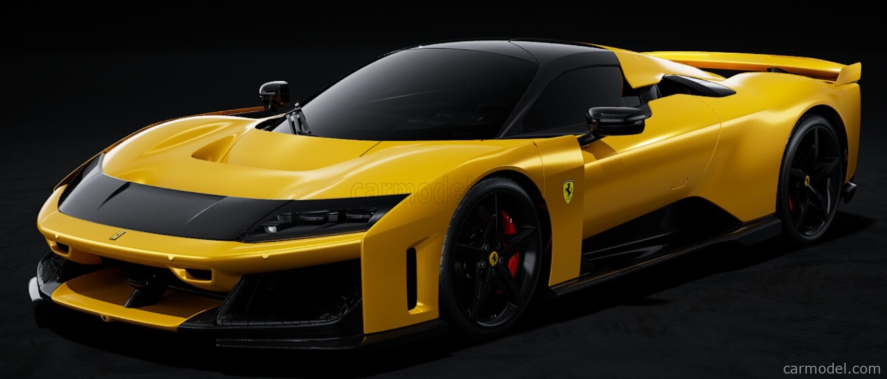 POLISTIL 43FE02053 Scala 1/43 | FERRARI F80 2024 - BLACK WHEELS GIALLO ...
