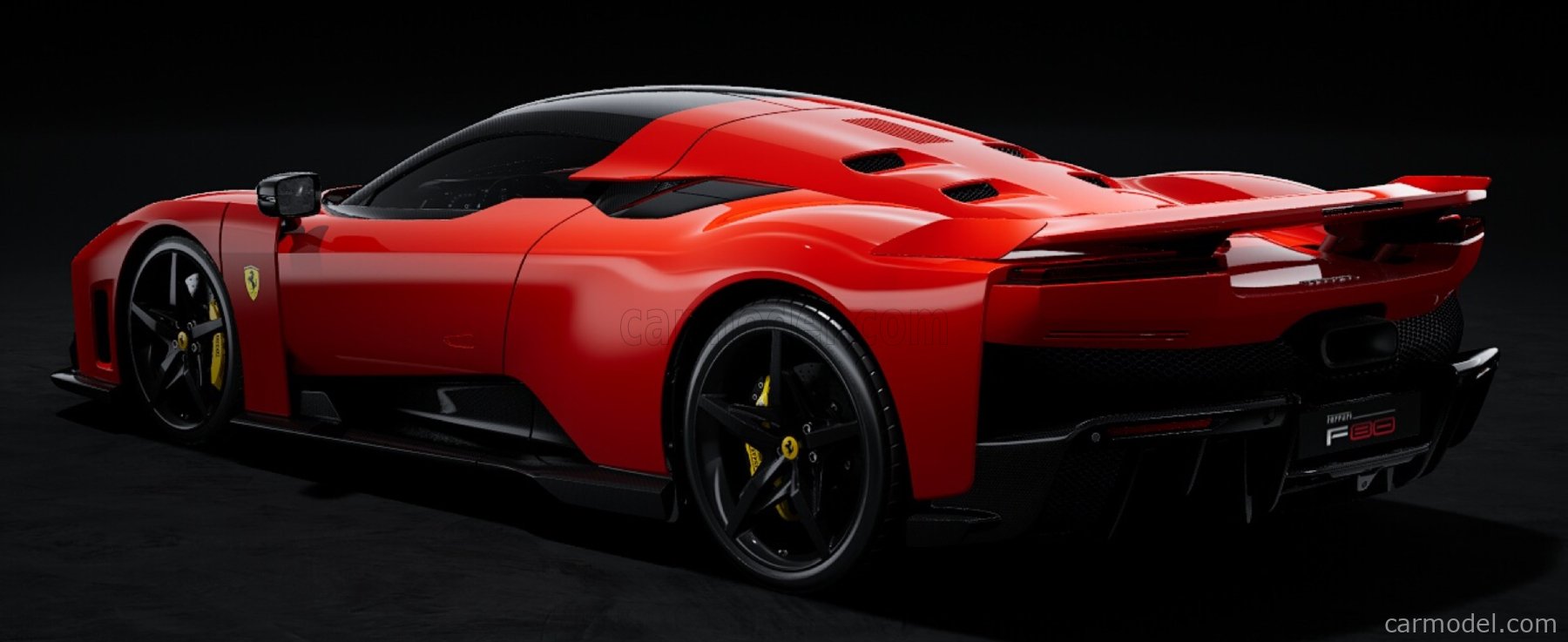 POLISTIL 43FE02050 Scale 1/43 | FERRARI F80 2024 - BLACK WHEELS ROSSO ...