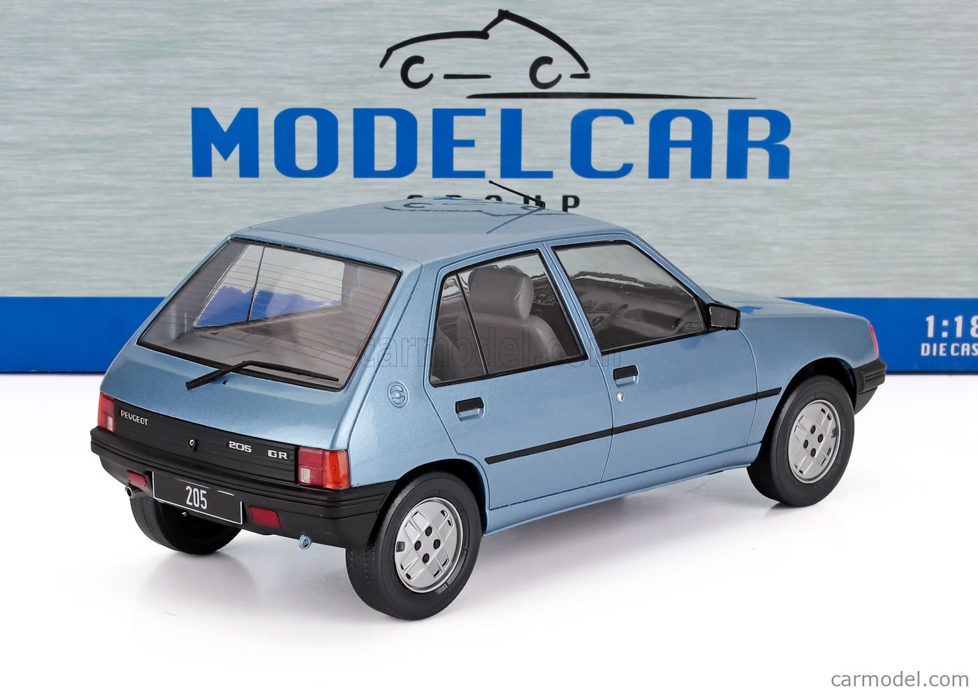 MCG MCG18491 Scale 1/18 | PEUGEOT 205 GR 1984 BLUE