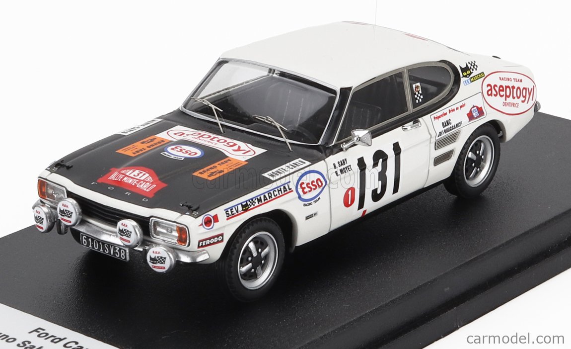 TROFEU TRFDSN253 Scale 1/43 | FORD ENGLAND CAPRI 2300 (night version) N 131 RALLY MONTECARLO ...
