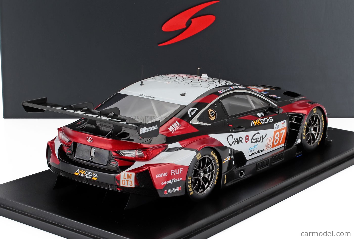 SPARK-MODEL 18S449 Scale 1/18 | LEXUS RC F GT3 5.0L V8 TEAM AKKODIS ASP ...