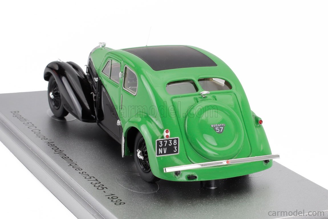 KESS-MODEL KE43050010 Scale 1/43 | BUGATTI 57C s/n.57335 COUPE ...