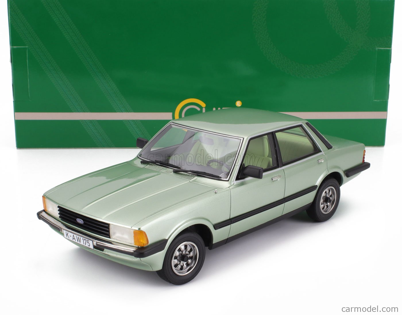 CULT-SCALE MODELS CML175-1 Masstab: 1/18 | FORD ENGLAND TAUNUS TC4 2.0 GL 1980 GREEN MET