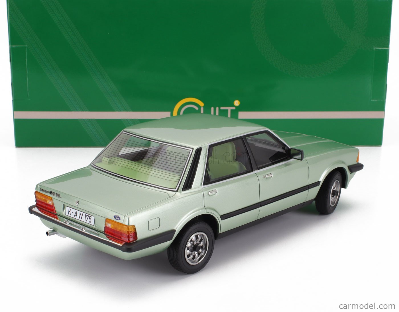 CULT-SCALE MODELS CML175-1 Masstab: 1/18 | FORD ENGLAND TAUNUS TC4 2.0 GL 1980 GREEN MET