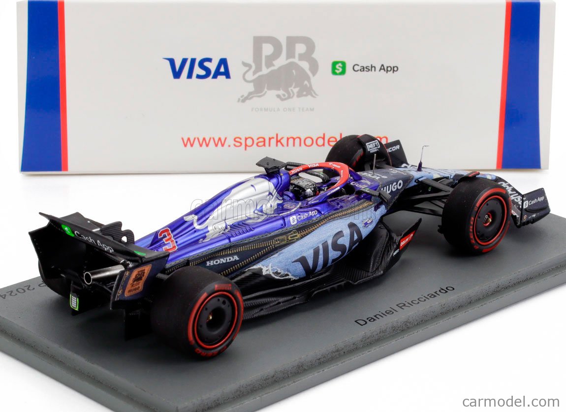 SPARK-MODEL S9562 Scale 1/43 | RACING BULLS F1 VCARB-01 TEAM VISA CASH ...