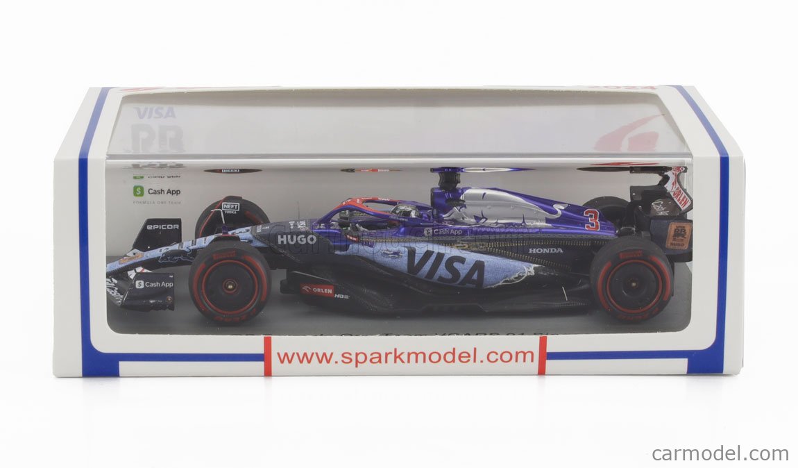 SPARK-MODEL S9562 Scale 1/43 | RACING BULLS F1 VCARB-01 TEAM VISA CASH ...