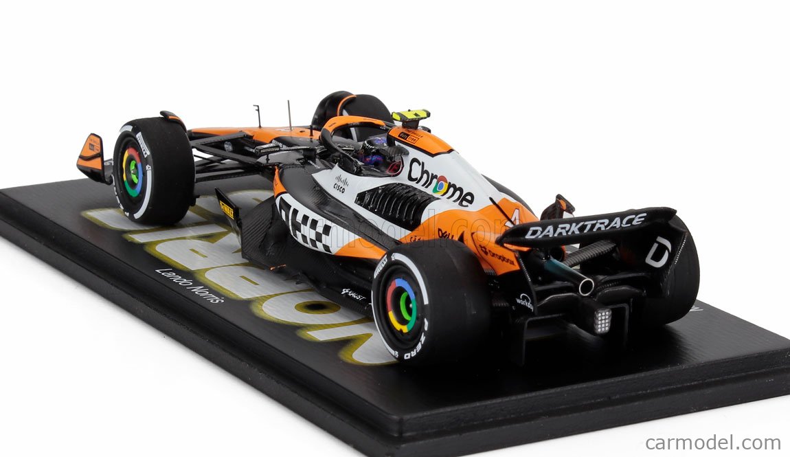 SPARK-MODEL S9561 Scale 1/43 | McLAREN F1 MCL38 TEAM MCLAREN N 4 WINNER ...