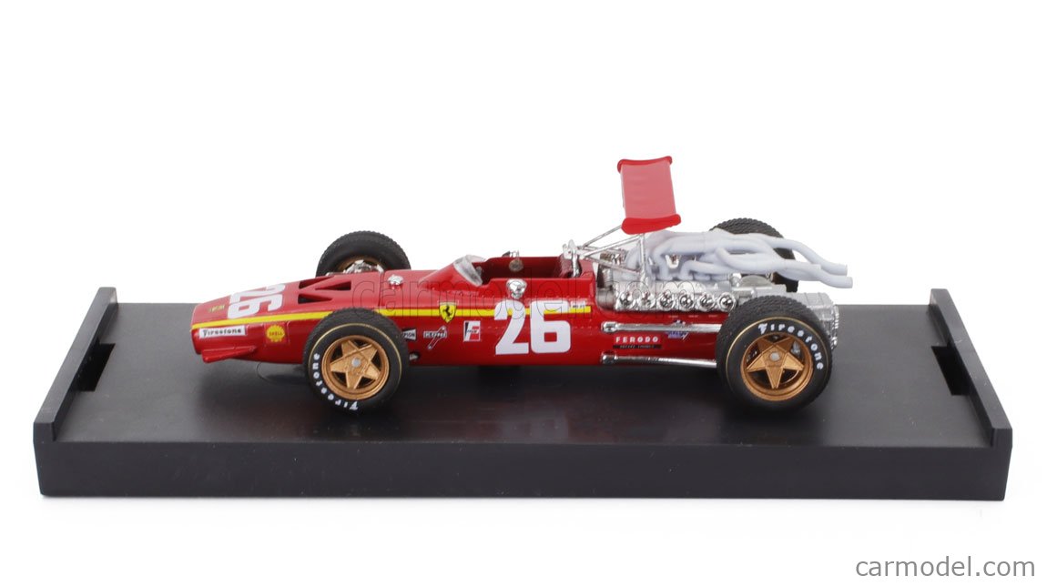 BRUMM R301-CH-UPD-2024 Scale 1/43 | FERRARI F1 312 N 15 SPAIN GP 1969 ...