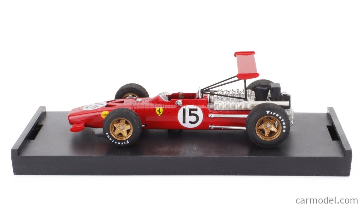 BRUMM R301-UPD-2024 Scale 1/43 | FERRARI F1 312 N 15 SPAIN GP 1969 ...
