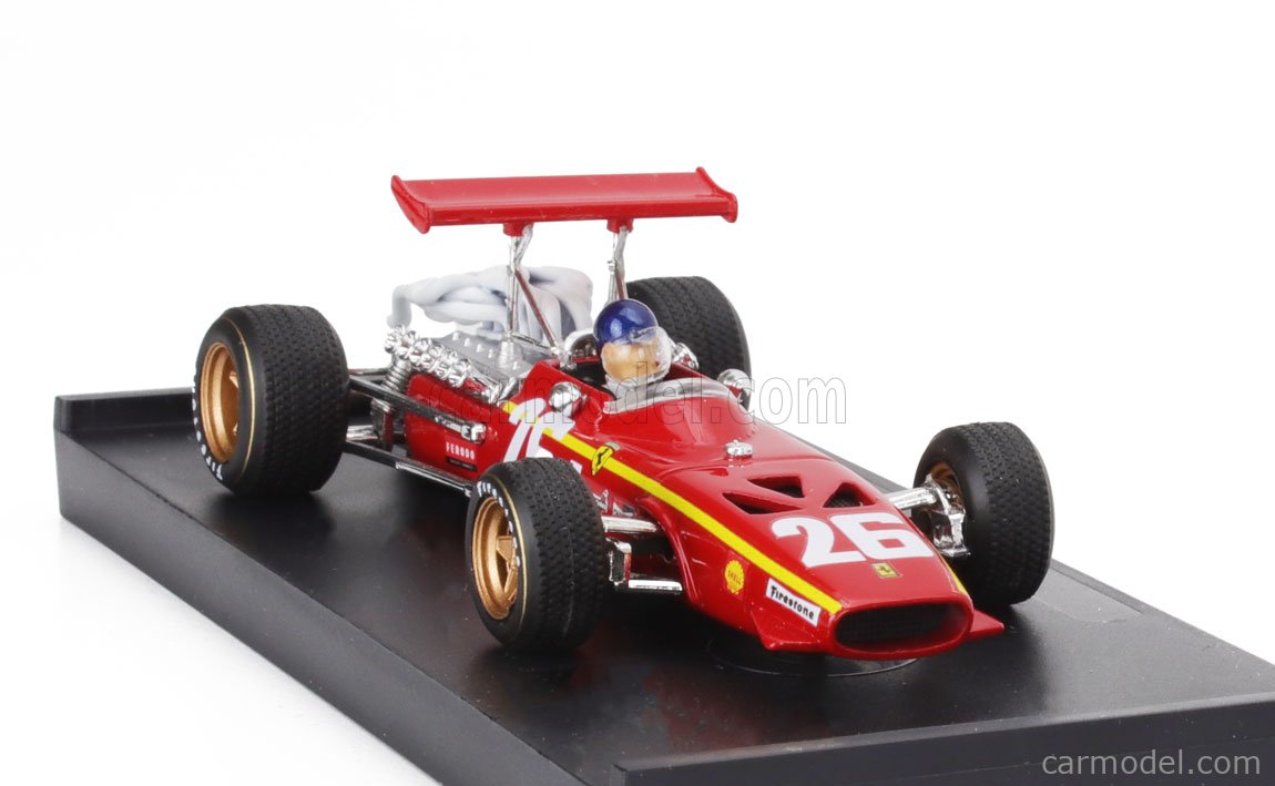 BRUMM R171-CH-UPD-2024 Scale 1/43 | FERRARI F1 312 N 26 WINNER FRANCE ...