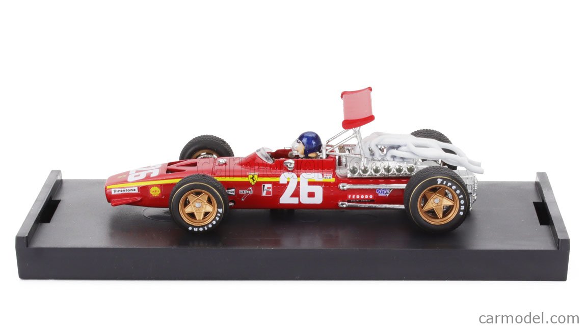 BRUMM R171-CH-UPD-2024 Scale 1/43 | FERRARI F1 312 N 26 WINNER FRANCE ...