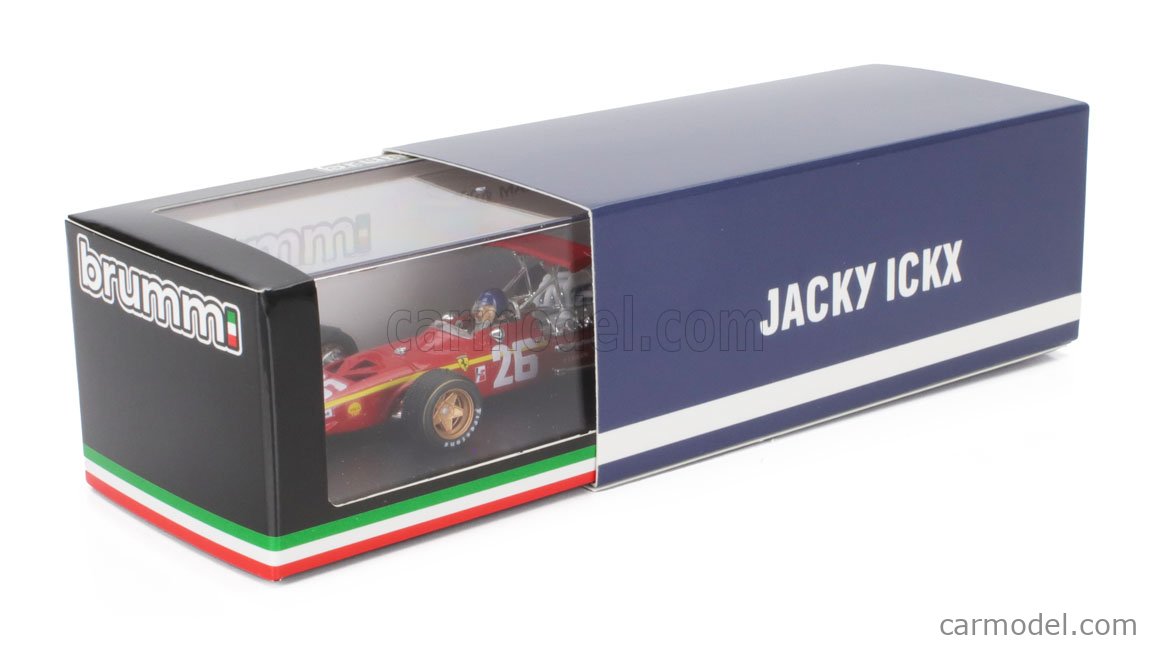 BRUMM R171-CH-UPD-2024 Scale 1/43 | FERRARI F1 312 N 26 WINNER FRANCE ...