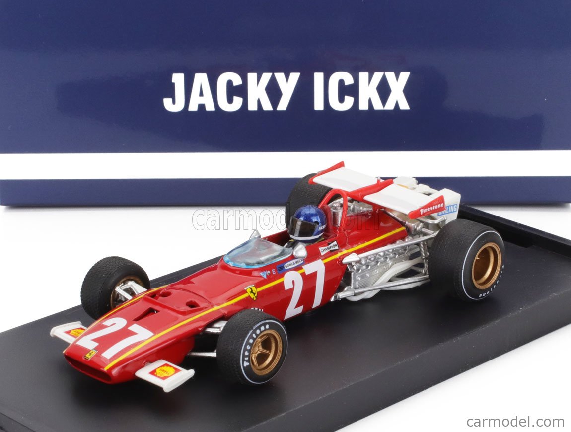 BRUMM R444-CH-UPD-2024 Echelle 1/43 | FERRARI F1 312B N 27 BELGIUM GP ...