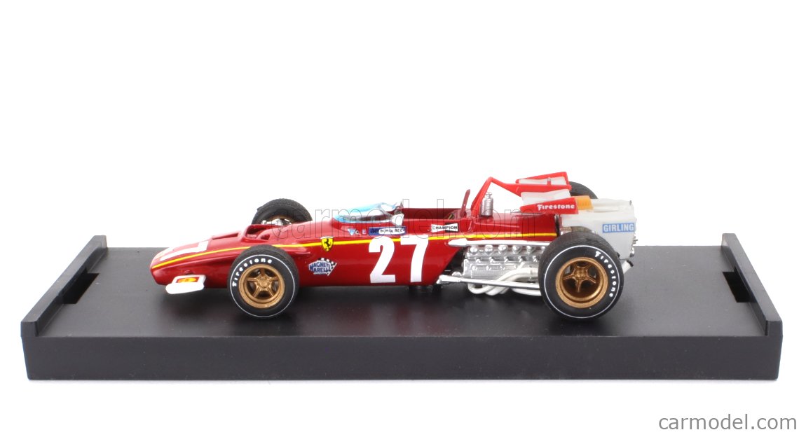 BRUMM R444-UPD-2024 Scale 1/43 | FERRARI F1 312B N 27 BELGIUM GP 1970 ...