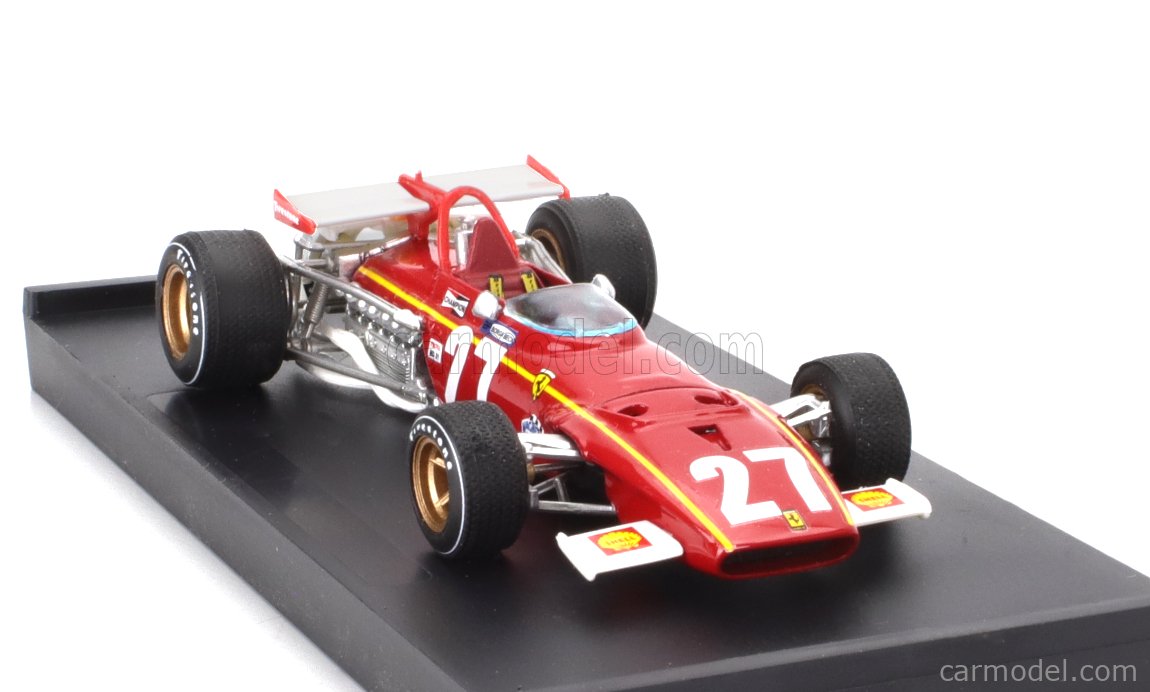 BRUMM R444-UPD-2024 Scale 1/43 | FERRARI F1 312B N 27 BELGIUM GP 1970 ...