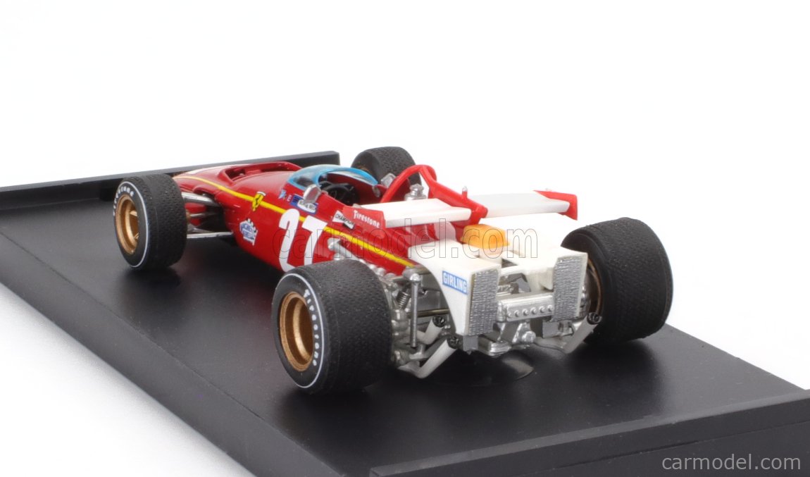 BRUMM R444-UPD-2024 Scale 1/43 | FERRARI F1 312B N 27 BELGIUM GP 1970 ...