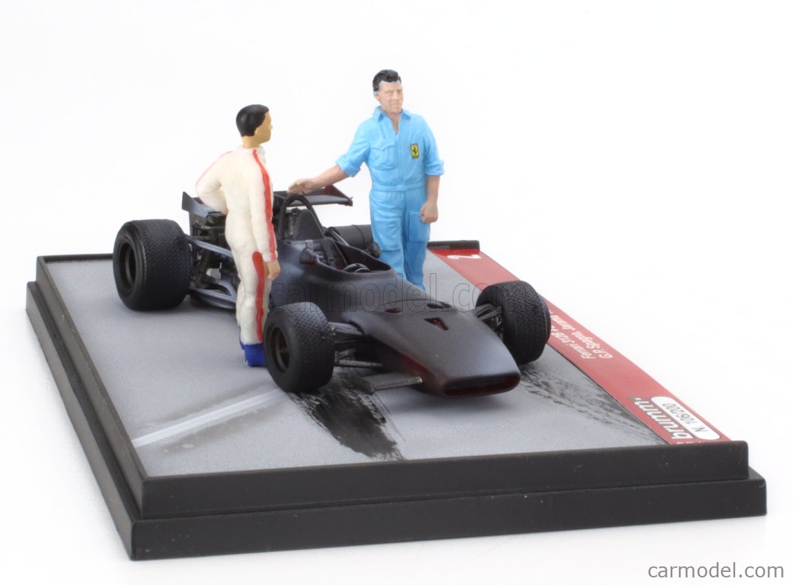 BRUMM PROM S24/29 Scale 1/43 | FERRARI F1 DIORAMA 312B N 2 SPAIN GP ...