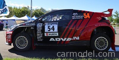 SPARK-MODEL S6876 Scala 1/43 | TOYOTA YARIS GR RALLY2 TEAM ADVAN RACING N 54 3rd RALLY HOKKAIDO ...