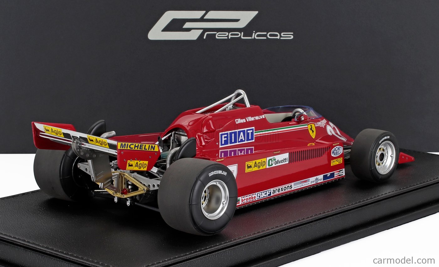 GP-REPLICAS GPFTMV001C Scale 1/18 | FERRARI F1 126CK N 27 WINNER MONACO ...