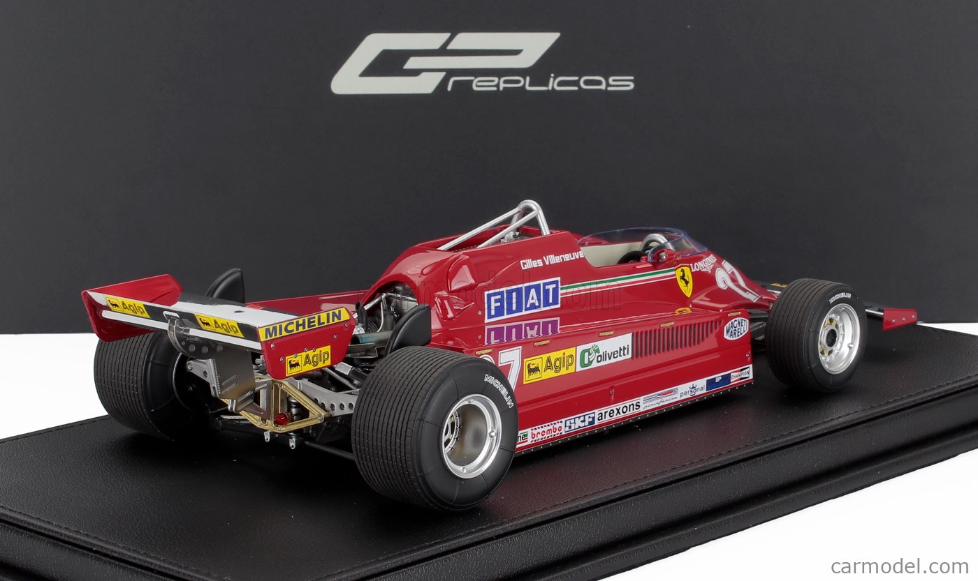 GP-REPLICAS GPFTMV001A Scala 1/18 | FERRARI F1 126CK N 27 3rd CANADA GP ...