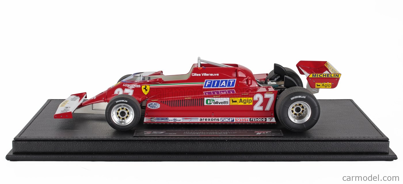GP-REPLICAS GPFTMV001A Scala 1/18 | FERRARI F1 126CK N 27 3rd CANADA GP ...