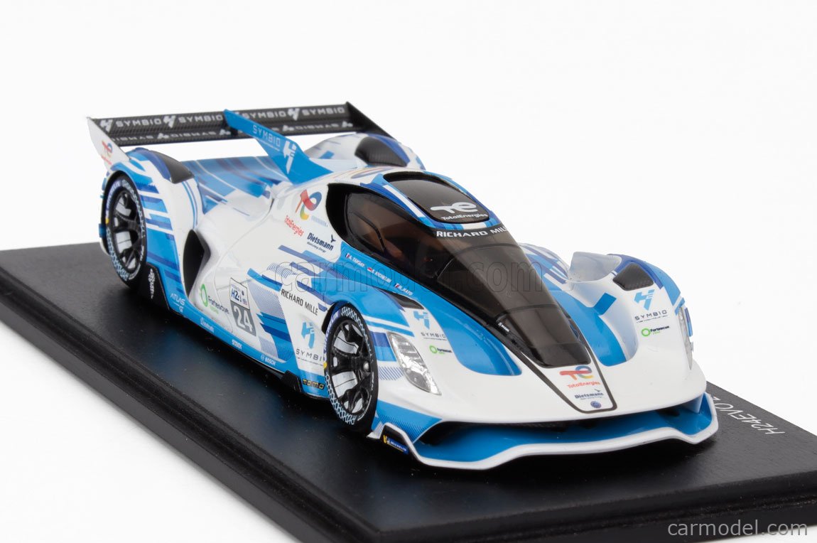 SPARK-MODEL S7998 Scale 1/43 | MISSION H24EVO N 24 2025 LIGHT BLUE WHITE