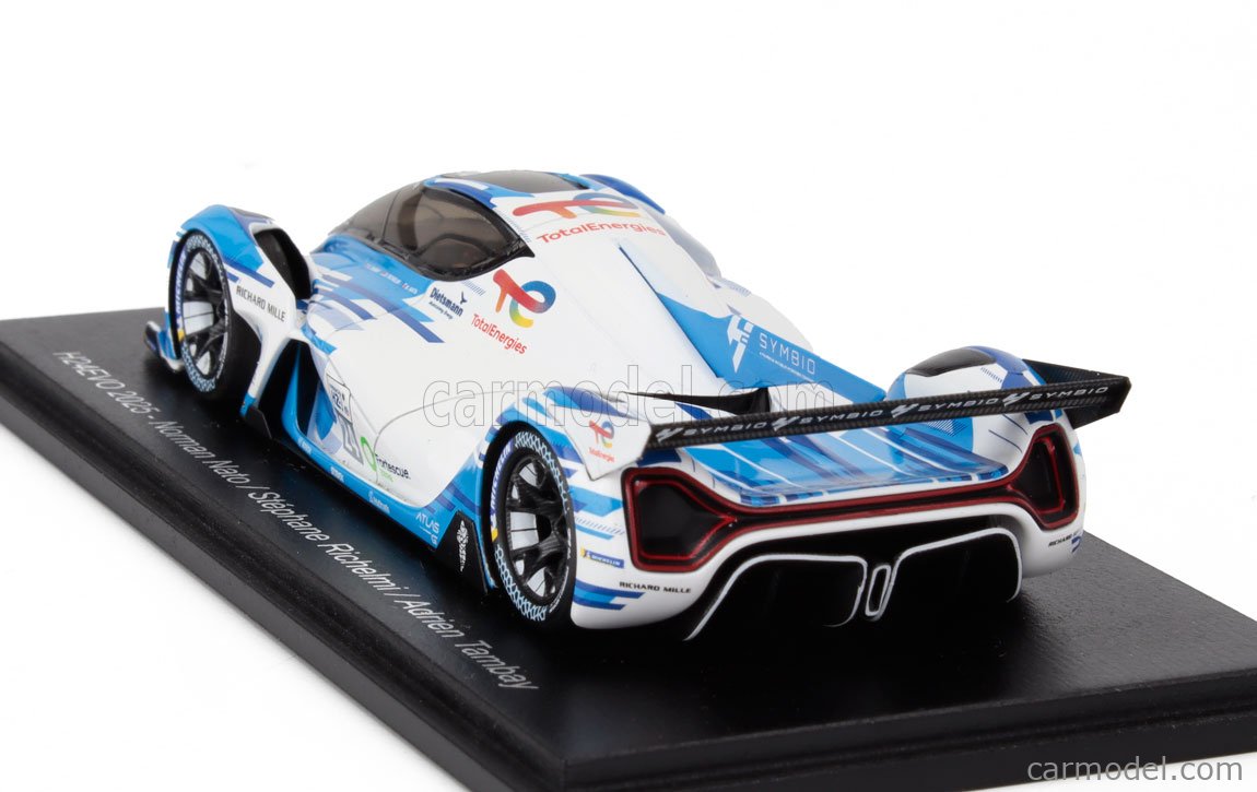 SPARK-MODEL S7998 Scale 1/43 | MISSION H24EVO N 24 2025 LIGHT BLUE WHITE