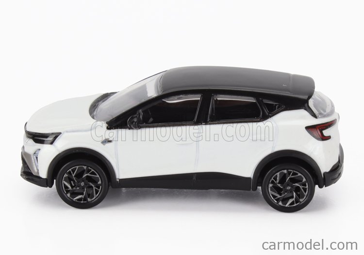 NOREV 310970 Scale 1/64 | RENAULT CAPTUR ESPRIT ALPINE 2024 WHITE BLACK