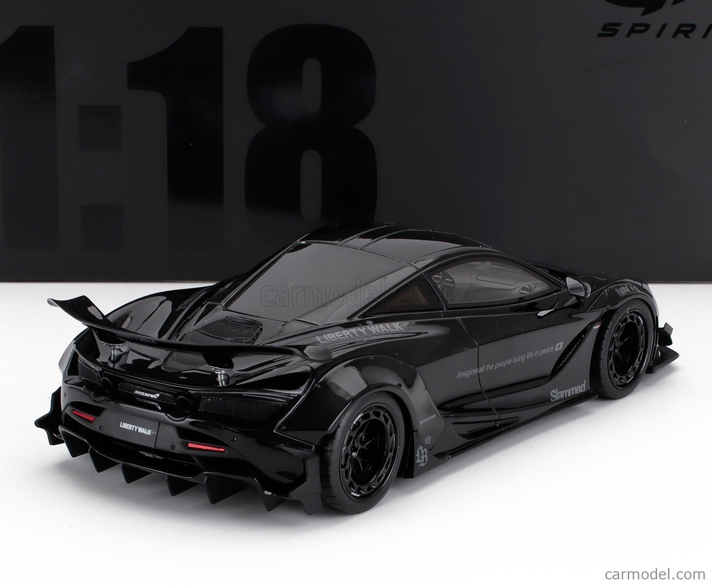 GT-SPIRIT GT516 Scale 1/18 | McLAREN 720S LB WORKS 2023 BLACK