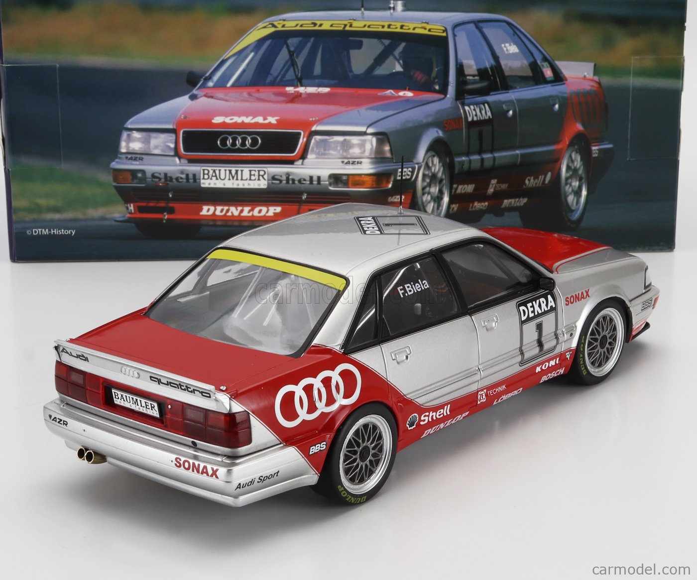 WERK83 W1801511 Scale 1/18 | AUDI QUATTRO V8 TEAM AZR N 1 DTM SEASON ...