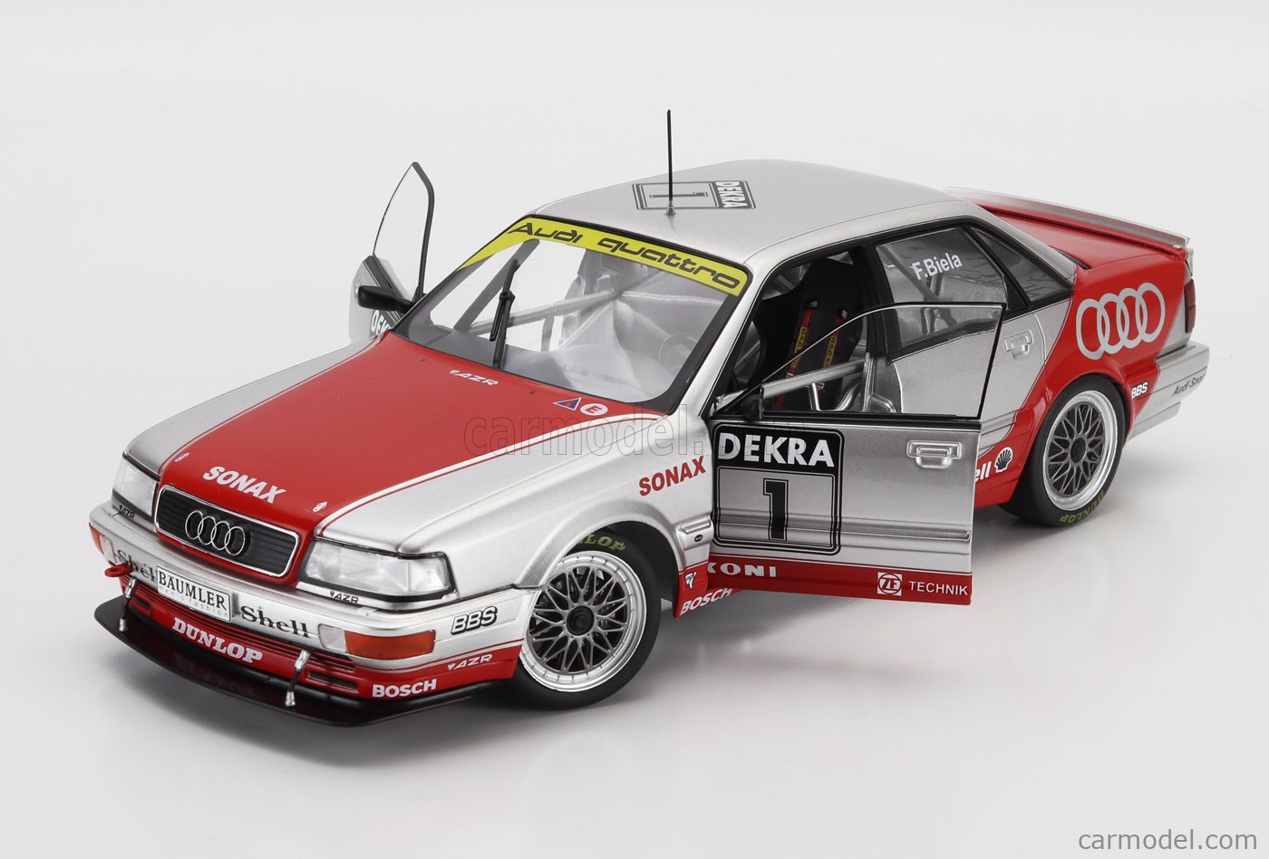 WERK83 W1801511 Scale 1/18 | AUDI QUATTRO V8 TEAM AZR N 1 DTM SEASON ...
