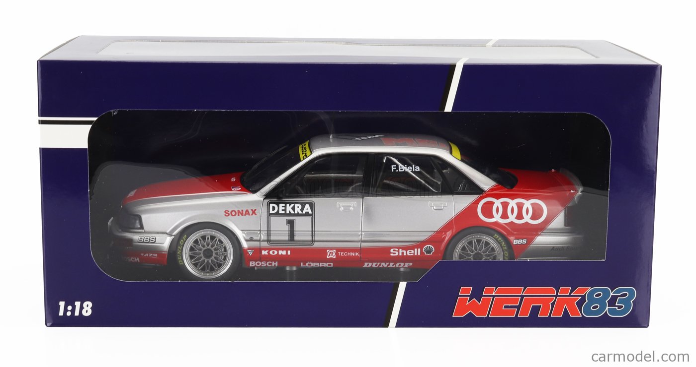 WERK83 W1801511 Scale 1/18 | AUDI QUATTRO V8 TEAM AZR N 1 DTM SEASON ...
