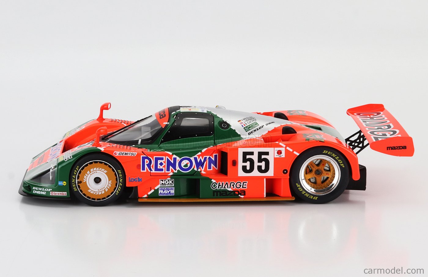 WERK83 W1802701C Escala 1/18 | MAZDA 787B 2.6L TEAM MAZDASPEED CO. LTD. N 55 WINNER 24h LE MANS ...