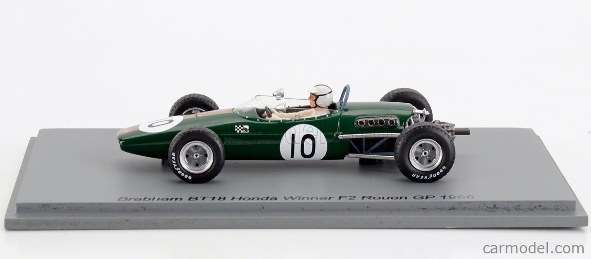 SPARK-MODEL F2001 Echelle 1/43 | BRABHAM F2 BT18 HONDA N 10 WINNER ...