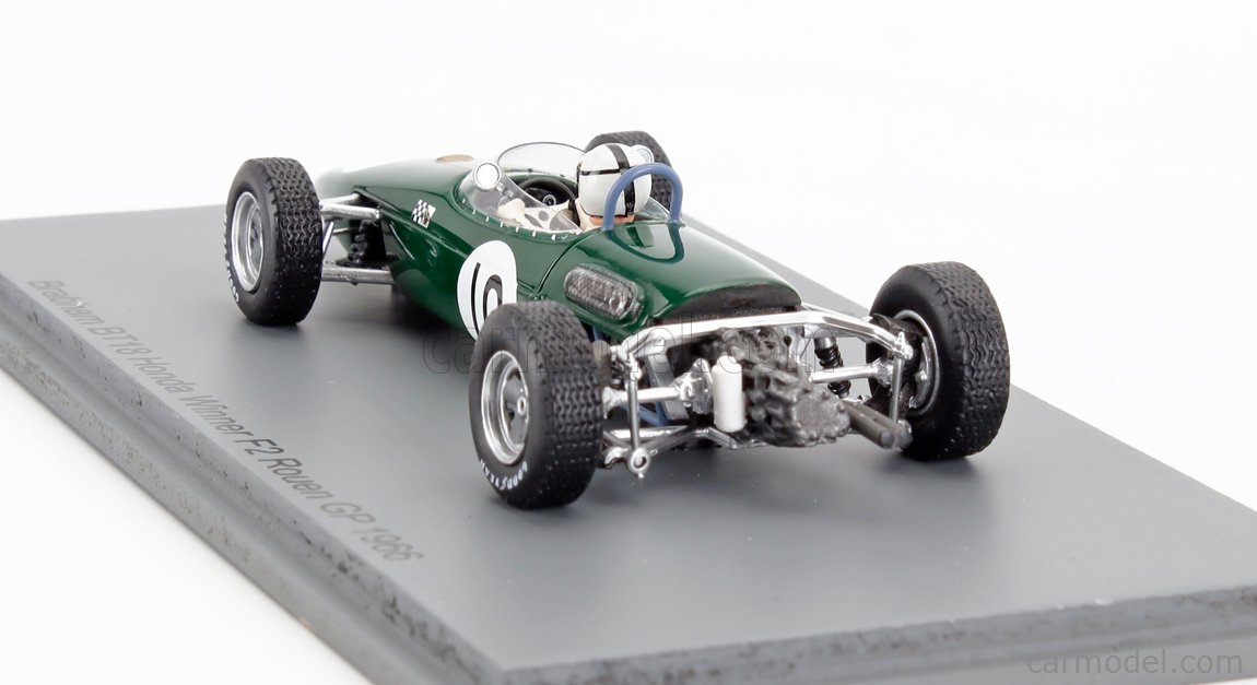 SPARK-MODEL F2001 Echelle 1/43 | BRABHAM F2 BT18 HONDA N 10 WINNER ...