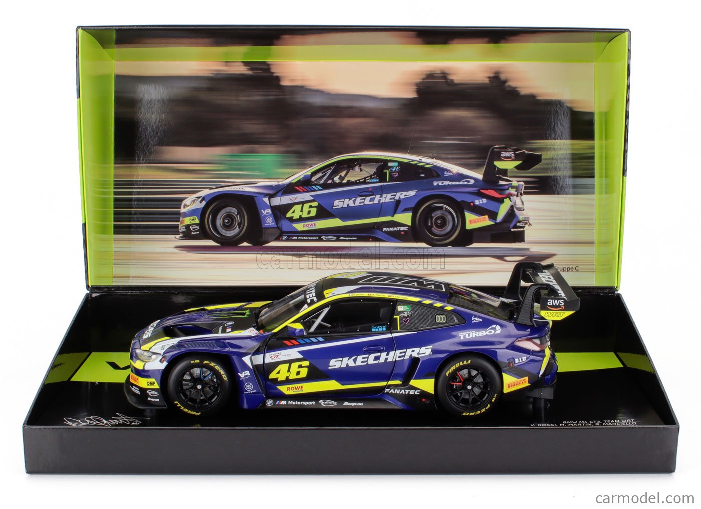 MINICHAMPS 113242346 Echelle 1/18 | BMW 4-SERIES M4 GT3 TEAM WRT N 46 ...