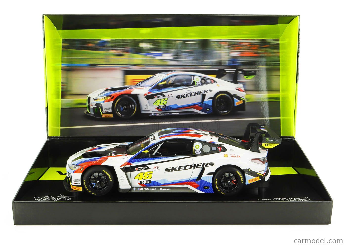 MINICHAMPS 113242046 Scale 1/18 | BMW 4-SERIES M4 GT3 TEAM WRT N 46 12h ...