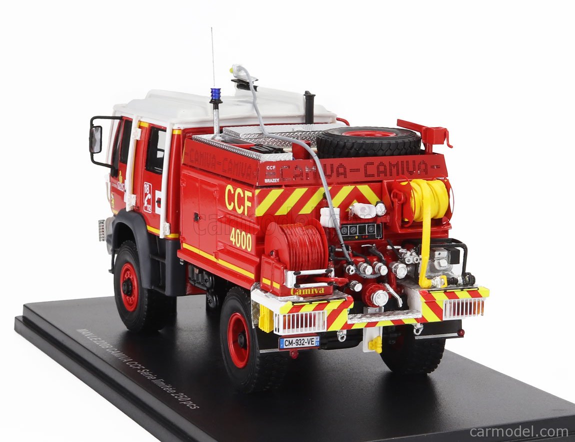 ALERTE ALERTE0151 Echelle 1/43 | MAN LE220B DOUBLE CABINE TANKER TRUCK SDIS 21 CCF 4000 CAMIVA ...