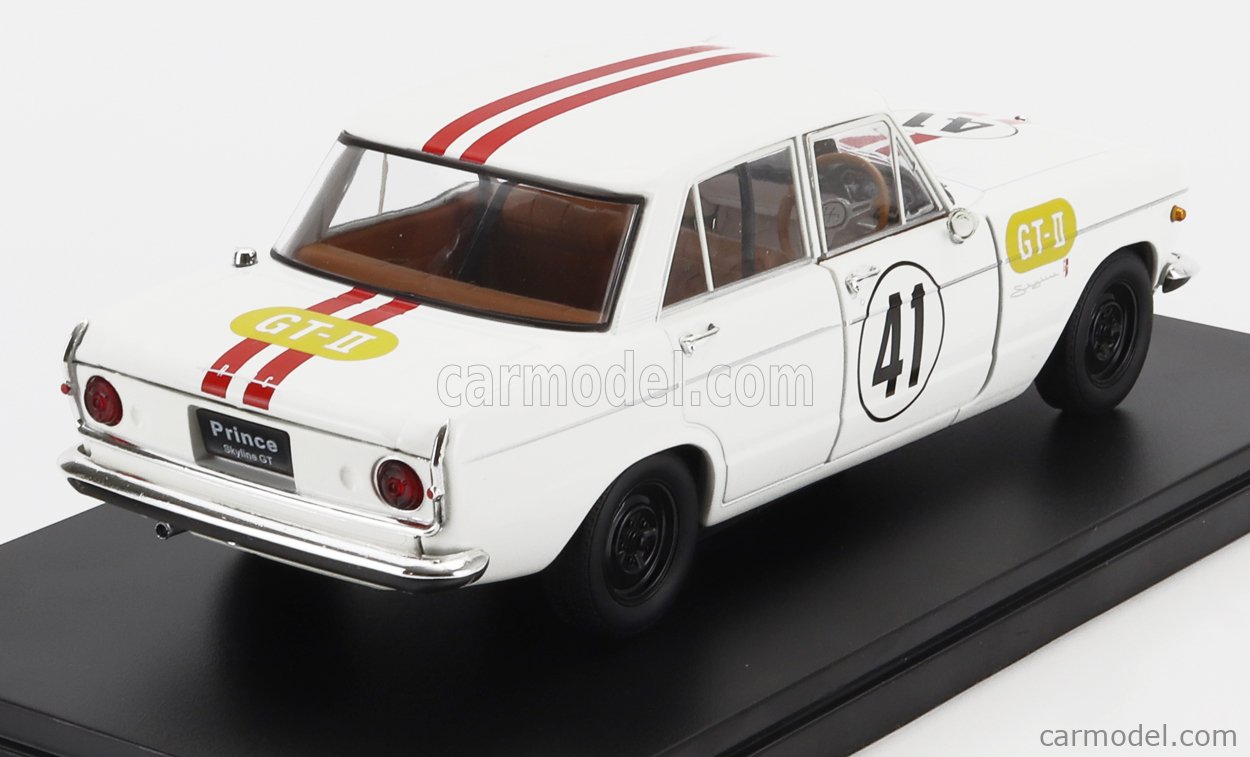 EDICOLA VQJ-USC190 Scale 1/24 | PRINCE SKYLINE GT N 41 RACING 1964 ...