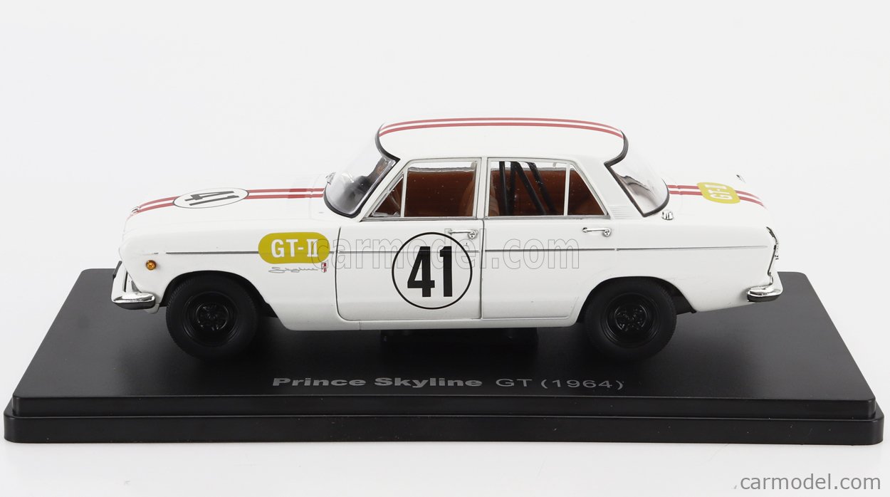 EDICOLA VQJ-USC190 Scale 1/24 | PRINCE SKYLINE GT N 41 RACING 1964 ...