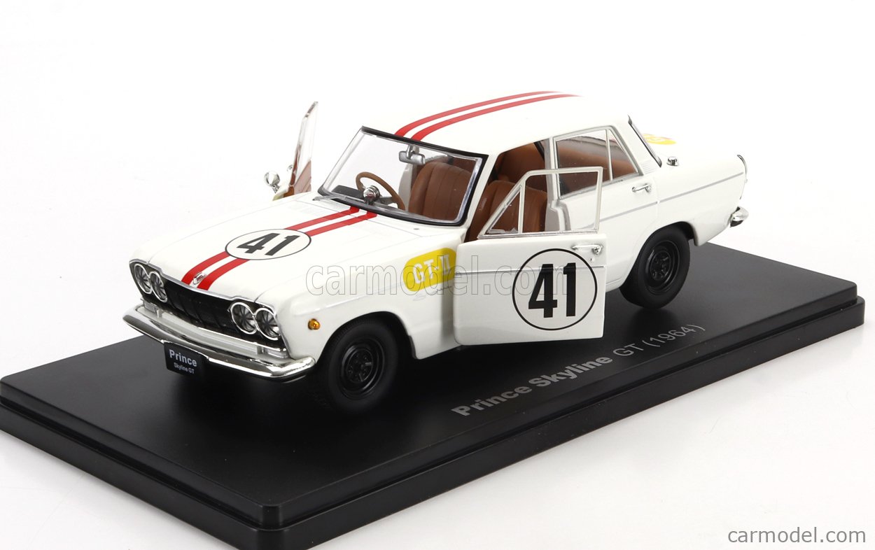 EDICOLA VQJ-USC190 Scale 1/24 | PRINCE SKYLINE GT N 41 RACING 1964 ...