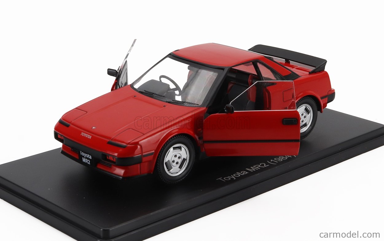 EDICOLA VQJ-USC177 Scale 1/24 | TOYOTA MR2 1984 RED BLACK