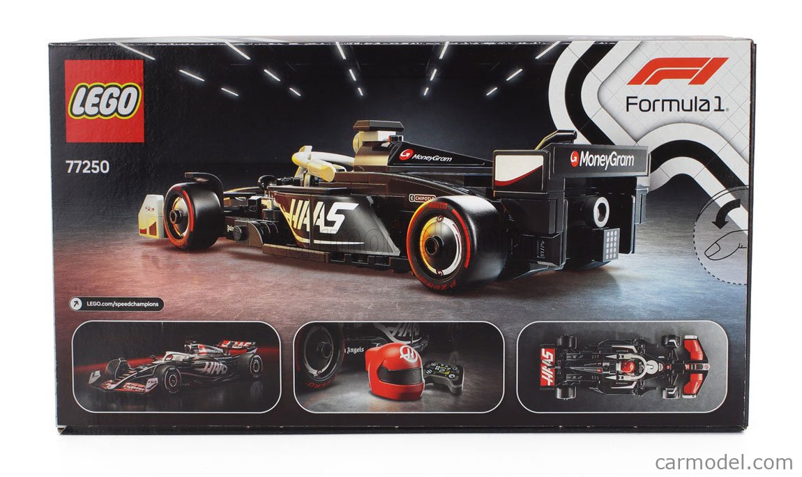 LEGO 77250 Scale 1/25 | HAAS LEGO SPEED CHAMPION - F1 FW24 TEAM ...