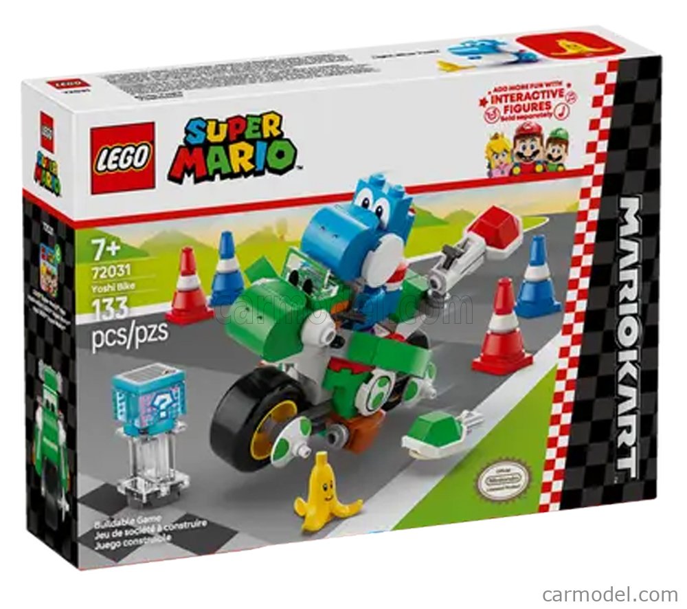 LEGO 72031 Scale / | ACCESSORIES SUPER MARIO KART - YOSHI BIKE ...