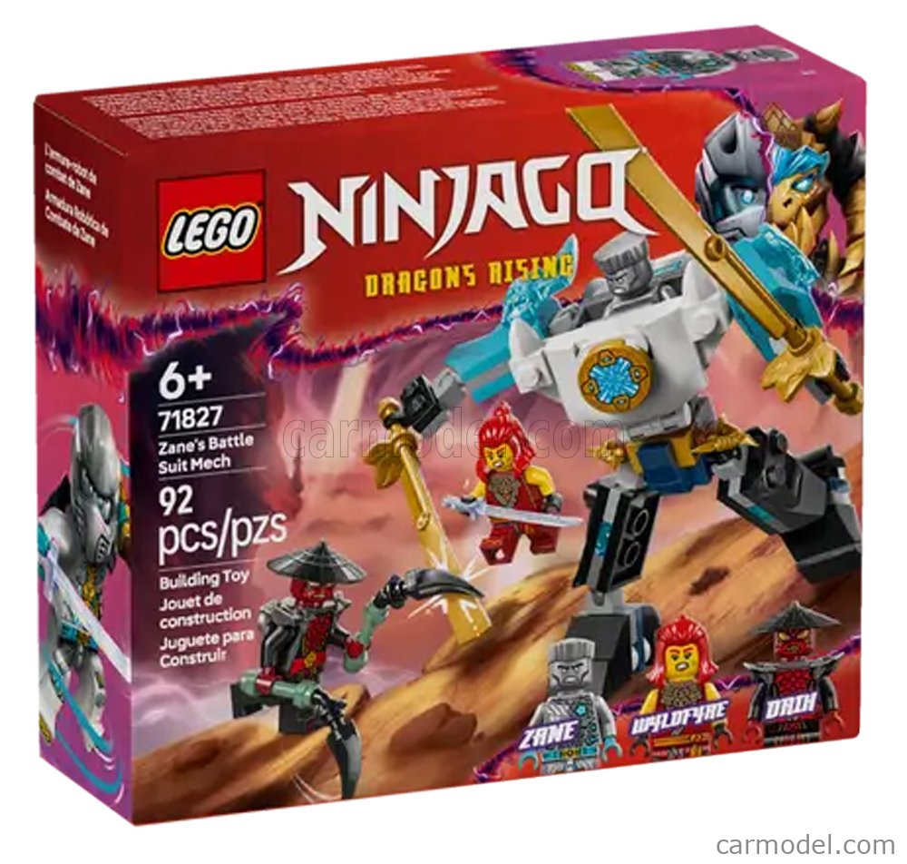 LEGO 71827 Escala / | ACCESSORIES NINJAGO - DRAGONS RISING - ZANE'S ...